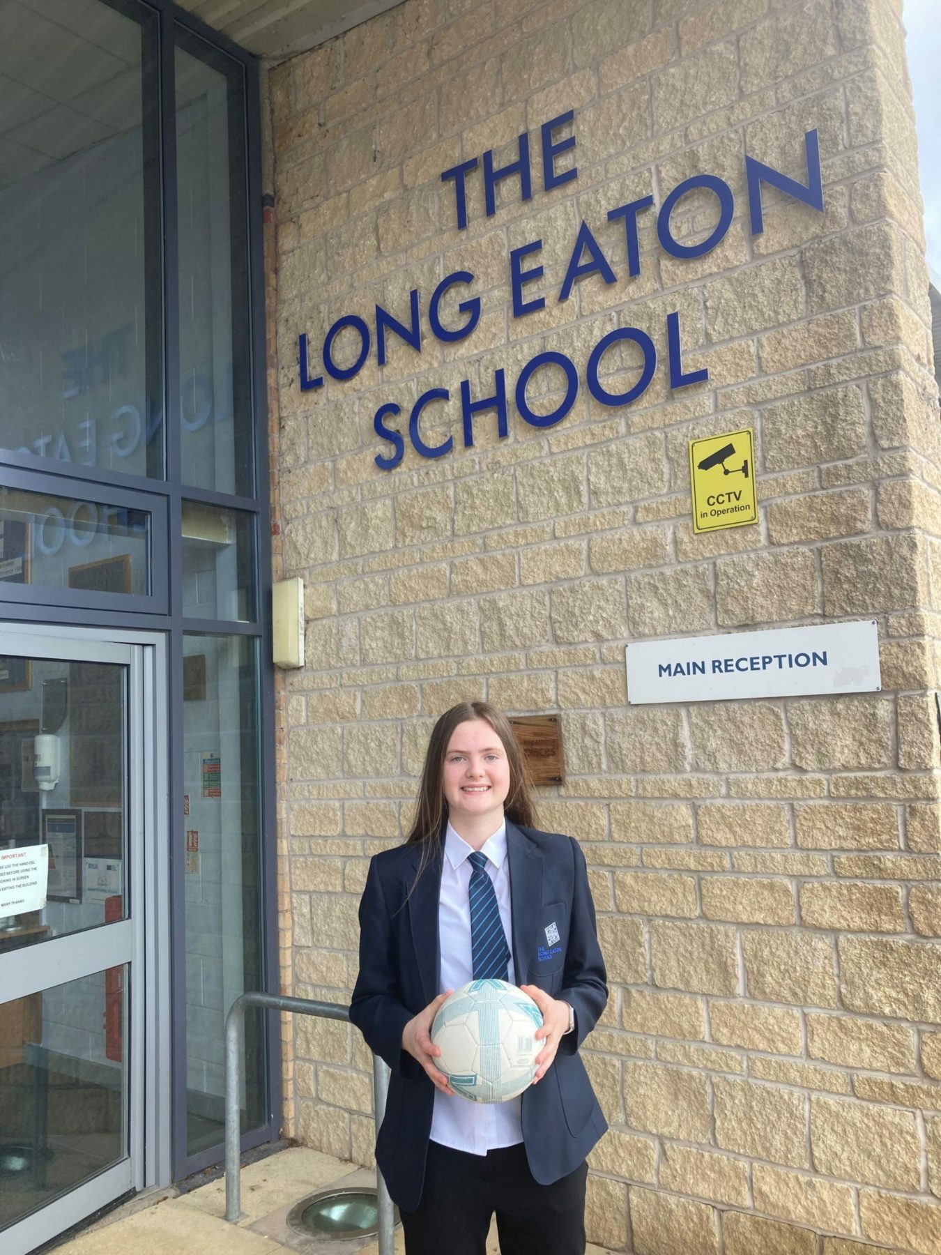 The Long Eaton School student striker scores goal after impressing the ...